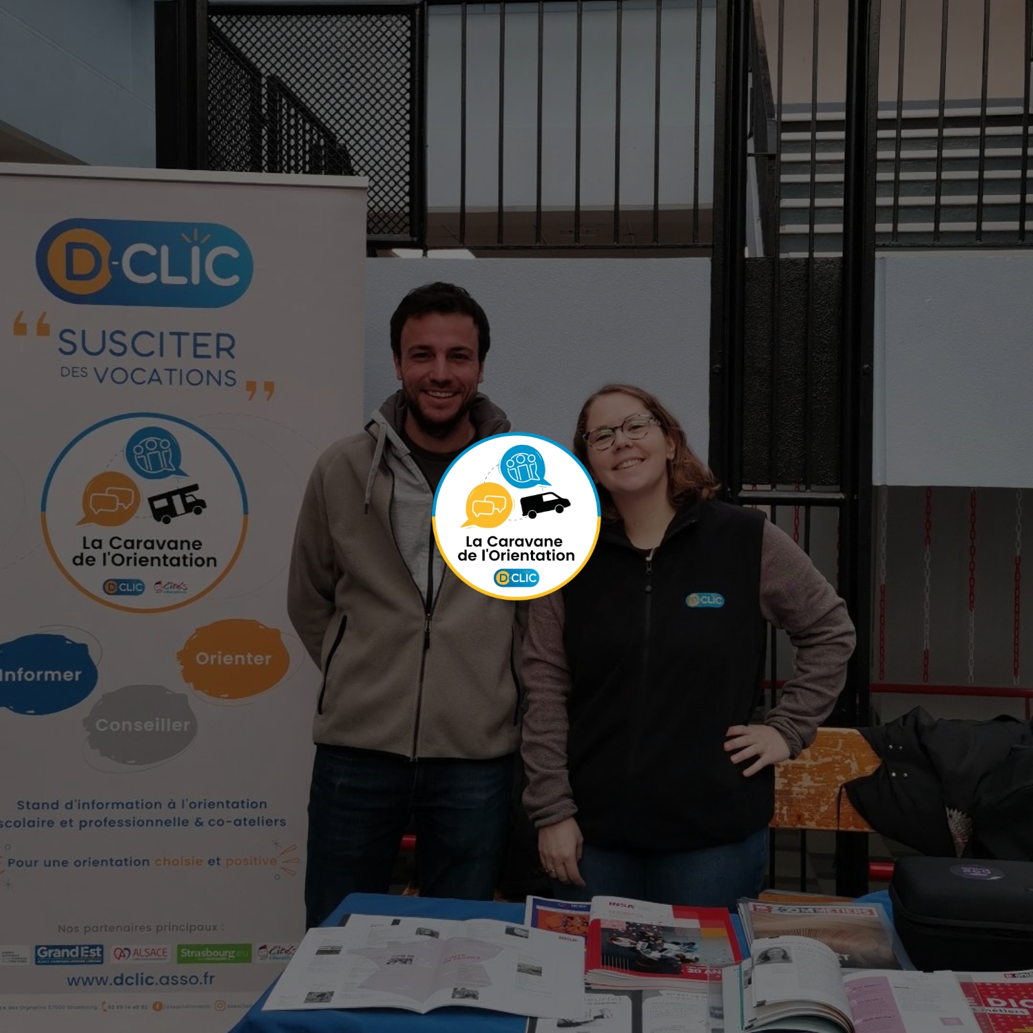 La Caravane de l'Orientation en lycée - Lycée Le Corbusier | Association D-Clic