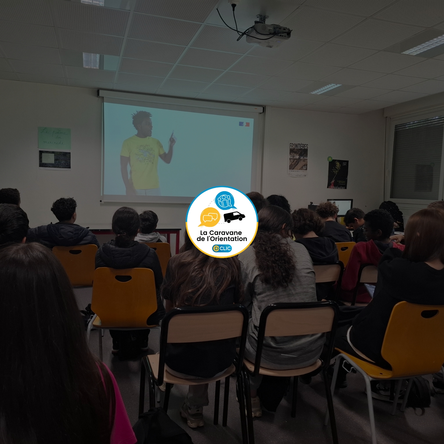 La Caravane de l'Orientation : Ateliers croisés au collège Sophie Germain | Association D-Clic